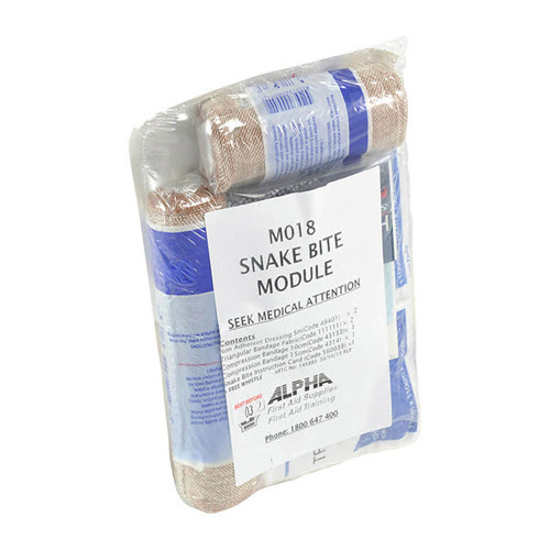 Snake Bite Module - Single Use Shrink-wrapped - Alpha First Aid