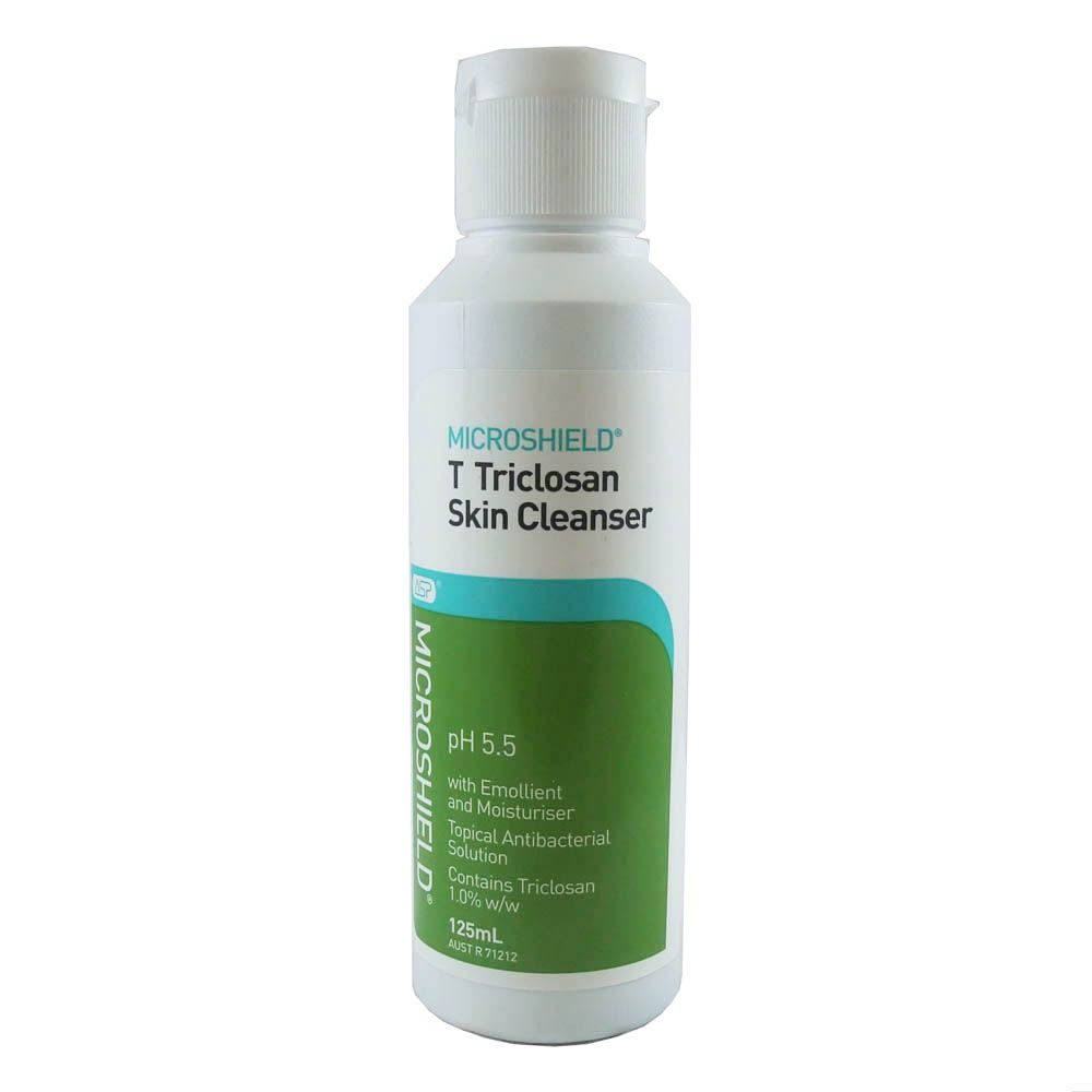 Microshield T Triclosan Skin Cleanser 125ml - Alpha First Aid
