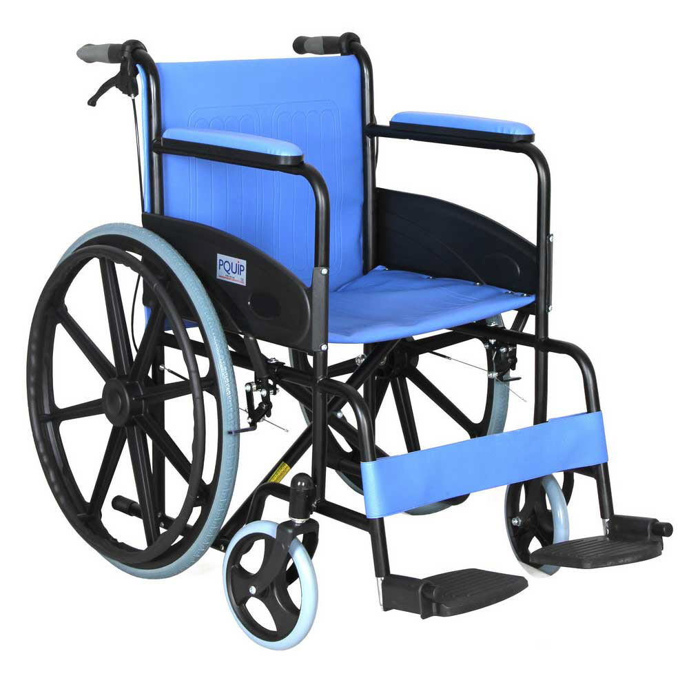 Wheelchair Standard with Solid Tyres - Alpha First Aid