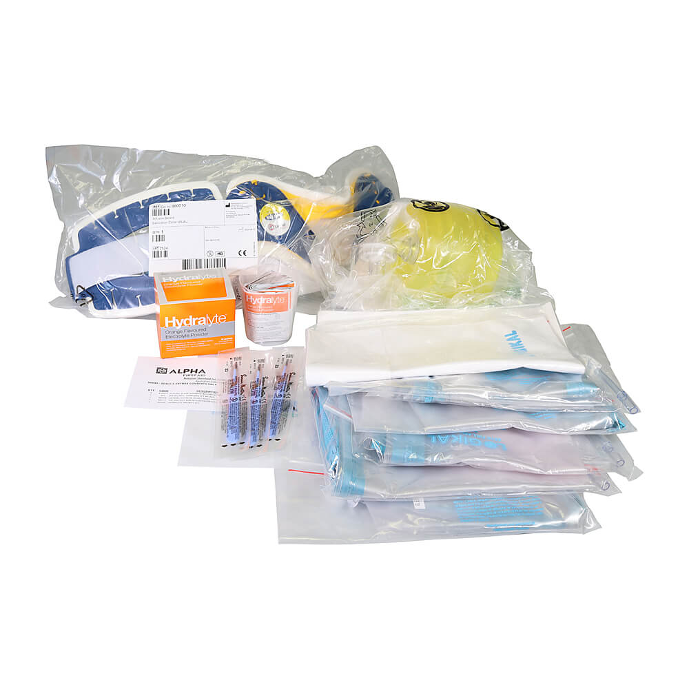 SCALE E MARINE KIT EXTRAS ONLY MINUS MEDICATION - Alpha First Aid