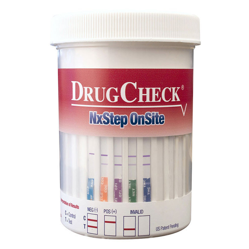 Drugcheck NxStep Urine Drug Test (25) - Alpha First Aid