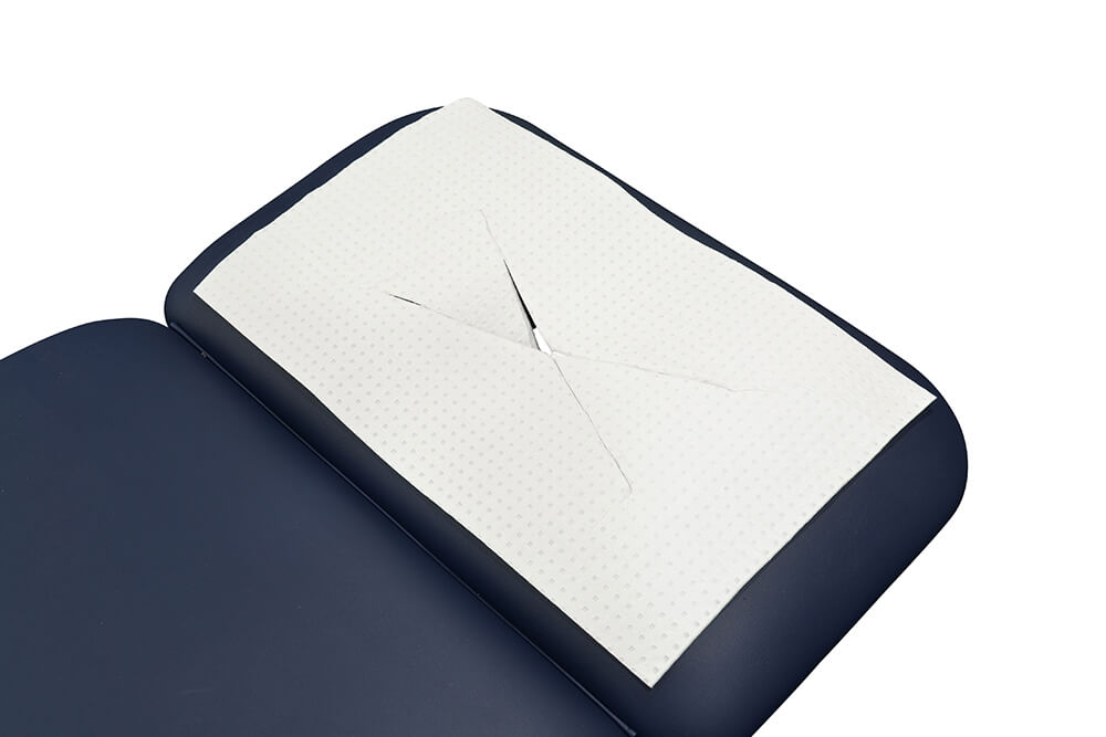 Clini-Clean Head Pads With X-Cut (Carton of 1000) - Alpha First Aid