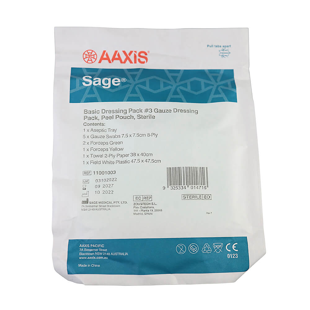 Basic Dressing Pack - Alpha First Aid