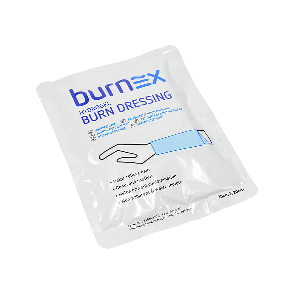 Burn Gel Dressing Pad 20cm x 20cm - Alpha First Aid