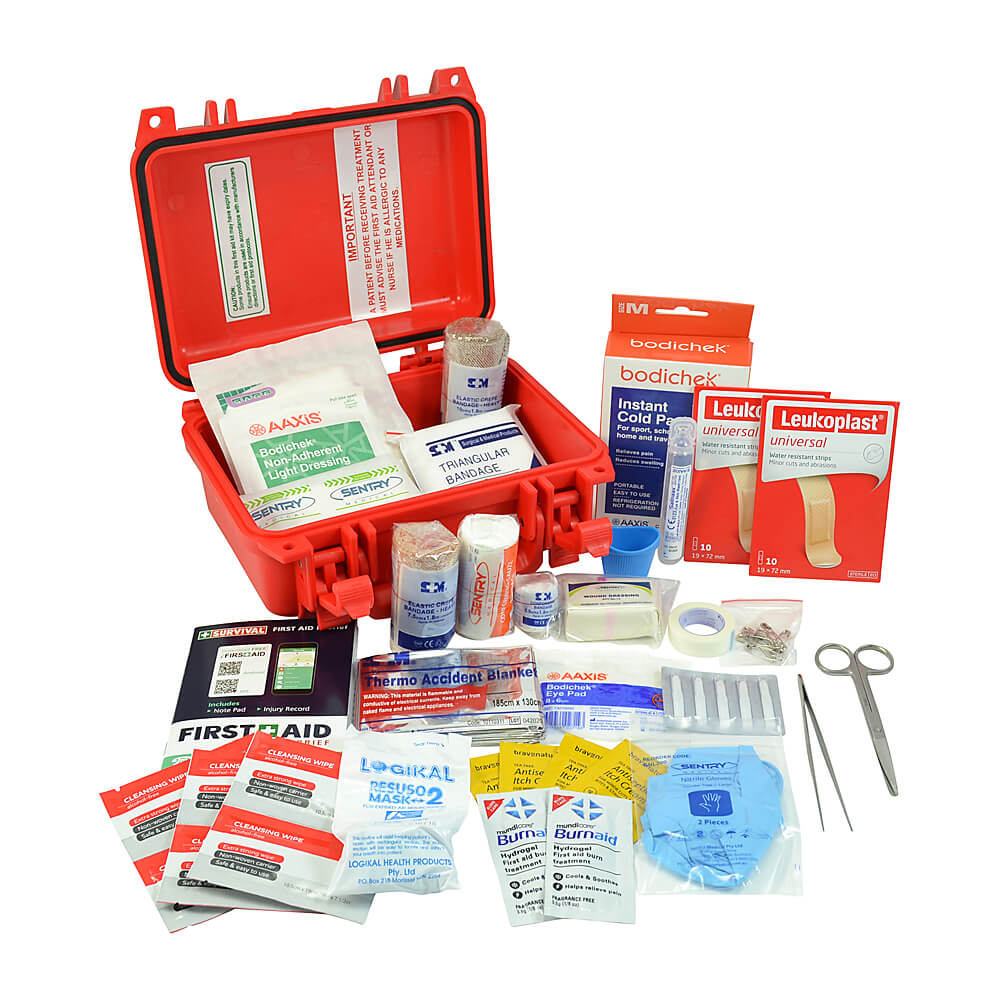 Waterproof Marine Runabout First Aid Kit - Large - Alpha First Aid