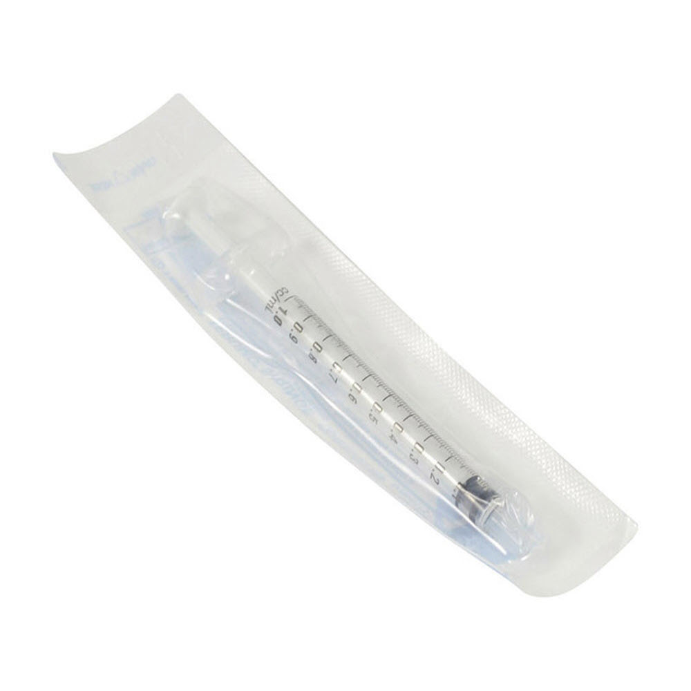 Syringe 1ml Luer Slip Tip (100) - Alpha First Aid