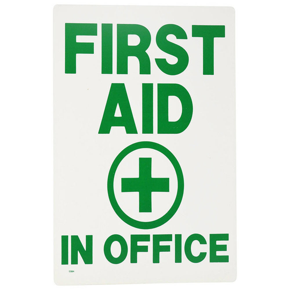 Sign - First Aid In Office - Alpha First Aid
