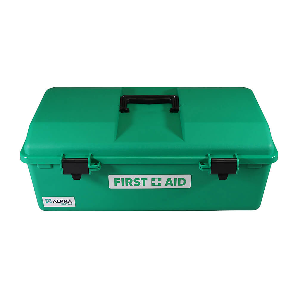 Portable Large Plastic Carry Empty - Alpha First Aid