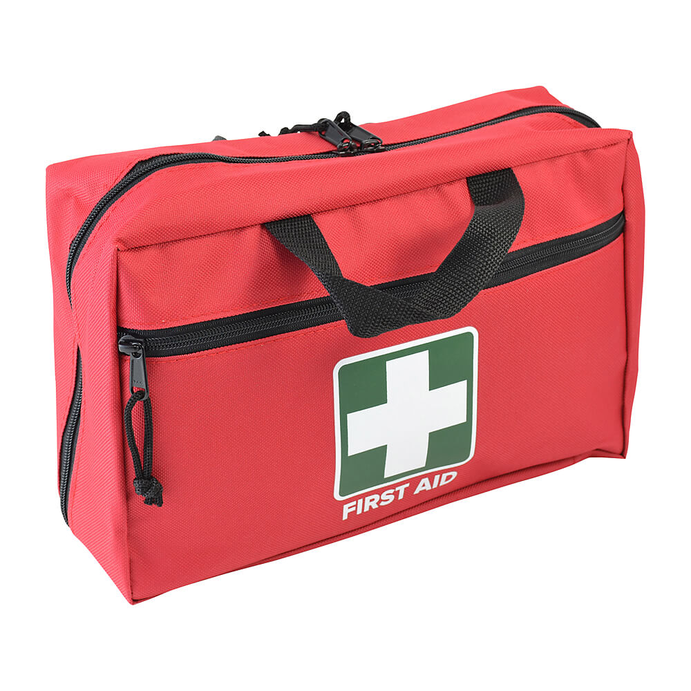 Red Soft Pack with Handles Empty - Alpha First Aid