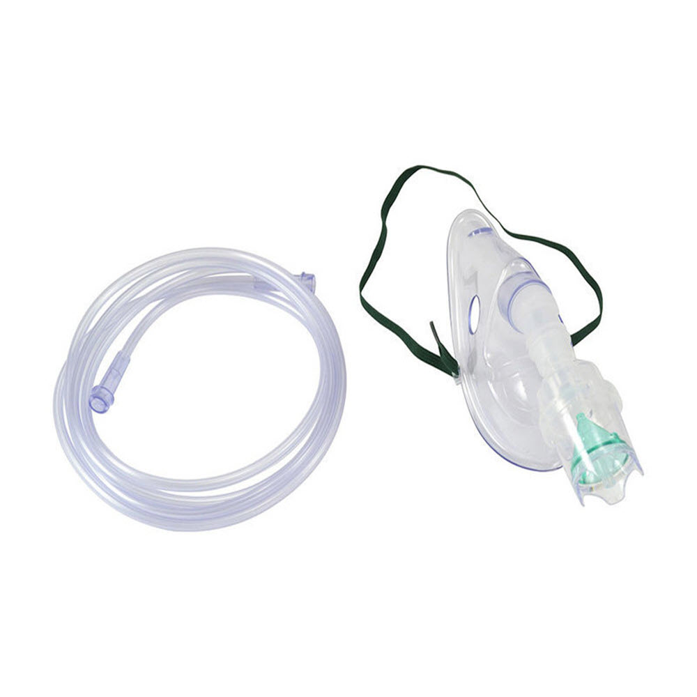 Nebuliser Mask Kit with 2m Tubing, Chamber, Mask - Alpha First Aid